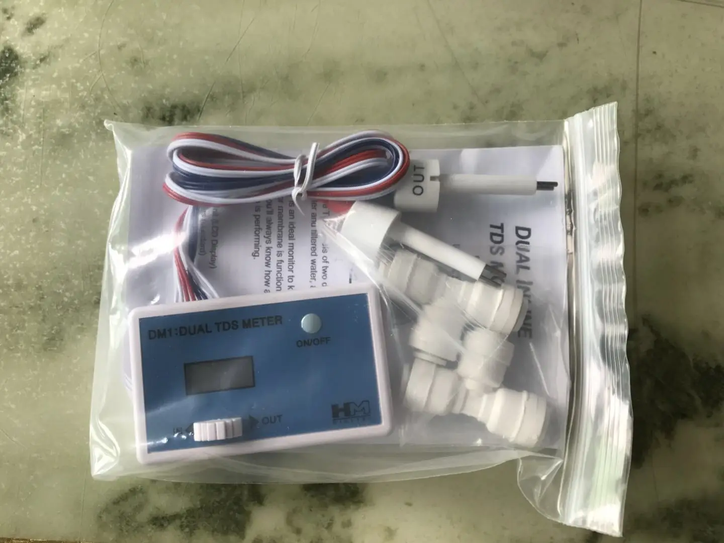 Inline Battery Tds Meter With 2 Probes For Ro Water Filter - Buy Inline ...
