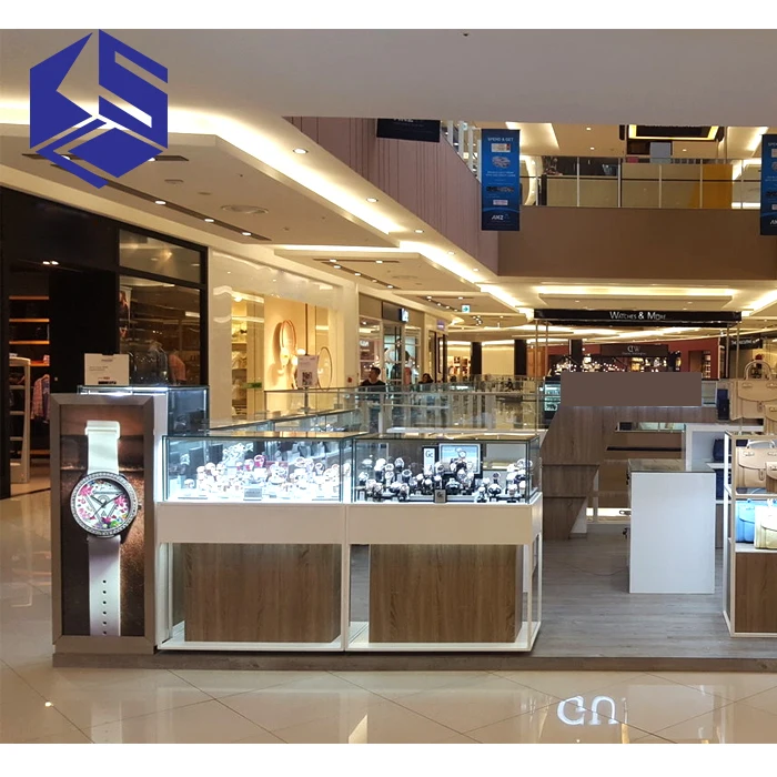 Wholesale Mall Glass Kiosk Design - Watch Display Counters