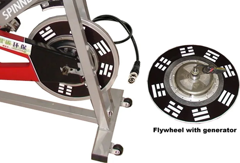 500 Watts Exercise Bicycle for Emergency Power & Fitness