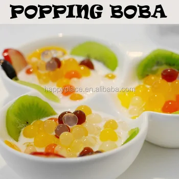 Popping Boba,Ice Cream Decoration,Fruit Juice Ball - Buy Popping Boba ...