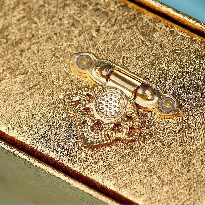 Luxury Sweet Gold Decorative Sweet Wedding Boxes with Handles