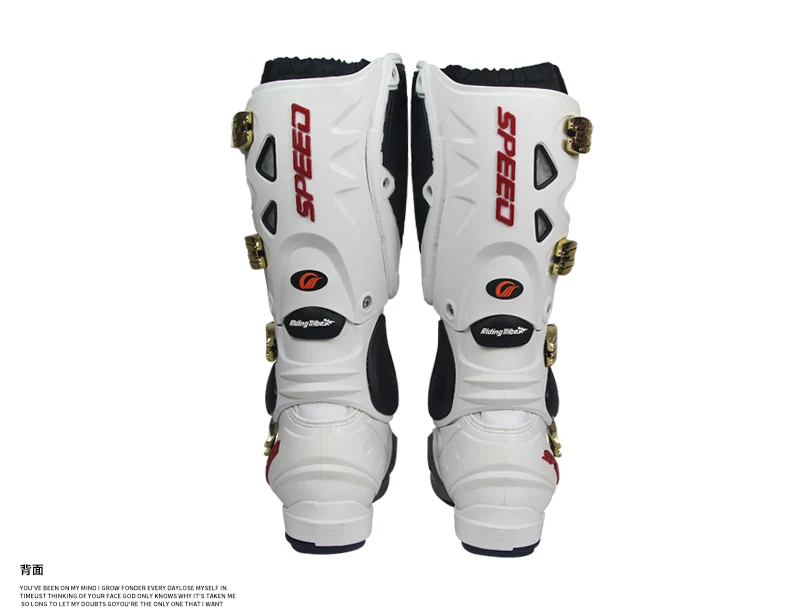 Motorcycle Boots Men - Waterproof Motocross Outdoor Shoes