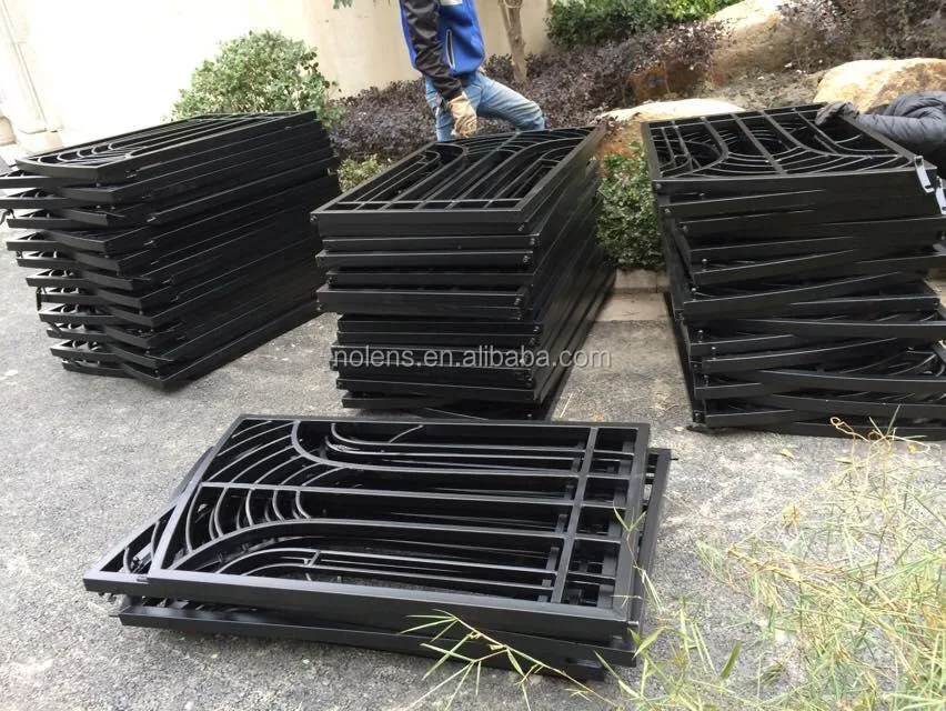 Wrought Iron Metal House Gate Design/wrought Iron Side Gates/small ...