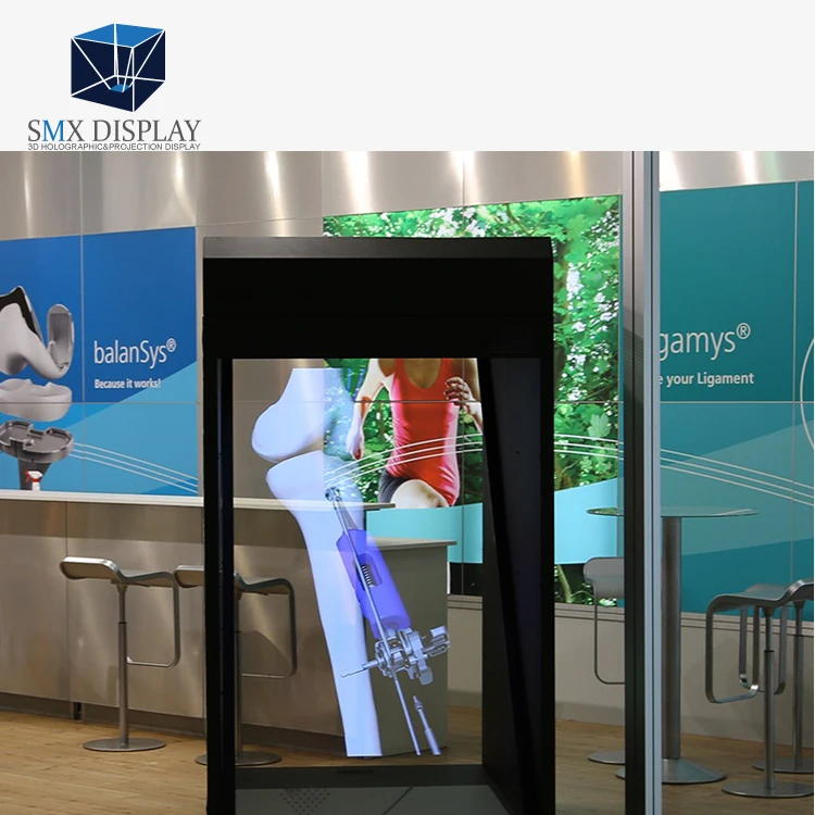 70inch 180 Degree 3D Hologram Box - Virtual Display Showcase