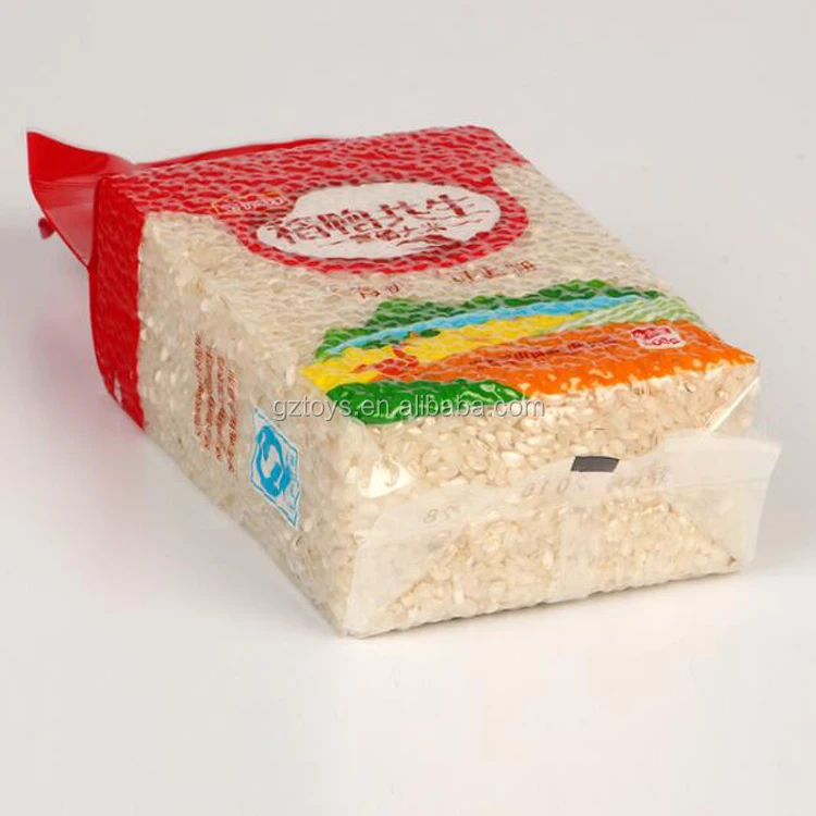 Personalizado arroz envasado al vacío/vacío claro/alimentos bolsa de envases de plástico ...