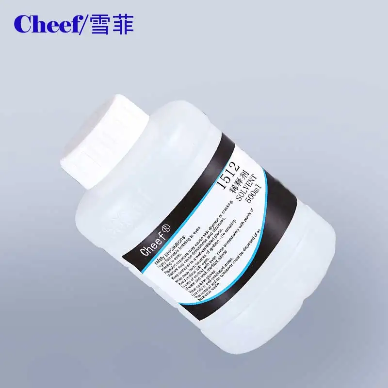 High Performance 500ml Pure Printing Solvent 1512 for Linx Cij Inkjet ...