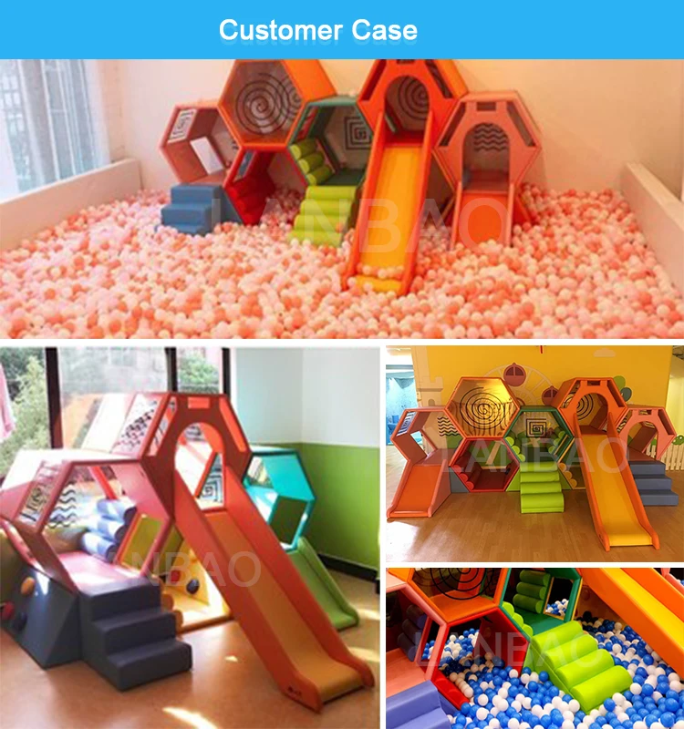 Custom Children Climbing Soft Play Game Baby Slide Playground Indoor ...