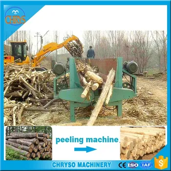 Wood Bark Peeling Machine|trunk Bark Removing Machine - Buy Wood ...