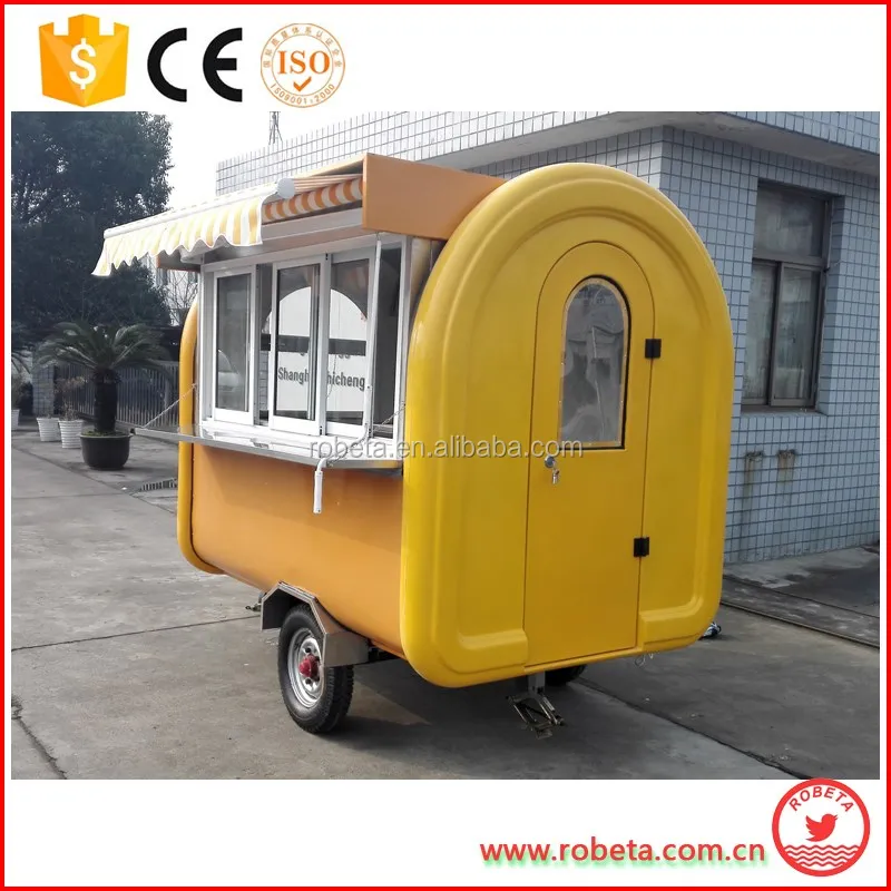 Towed Customized Mobile Waffle Carts Food Cart For Sale - Buy Waffle ...