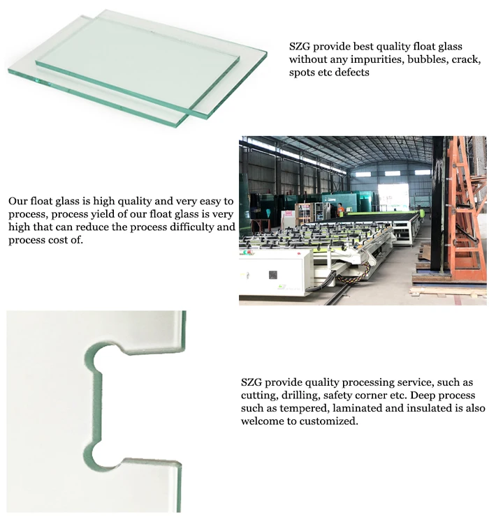 Clear Float Glass Price 2mm to 19mm - Hotel & Building Use