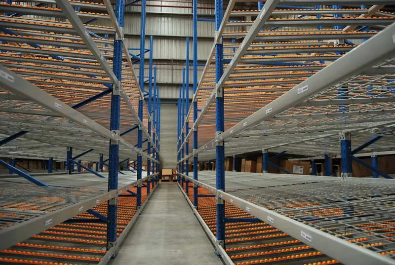 Fifo Rak Alur Karton Penyimpanan Gravitasi,Gudang Dengan Roda Logistik ...