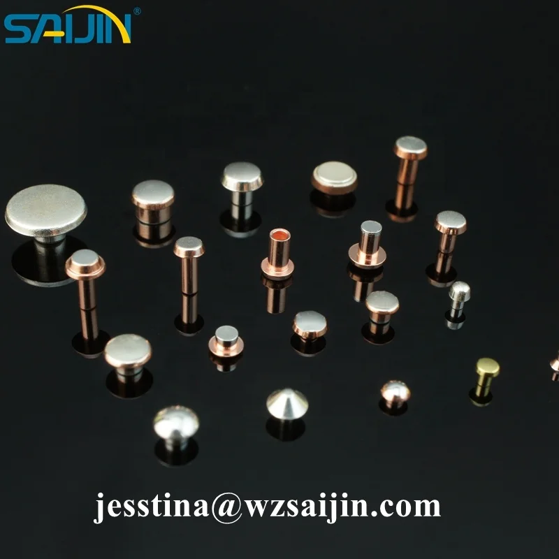 Agcdo Silver Bimetallic Movable Contact Rivet Electrical Contact Point ...