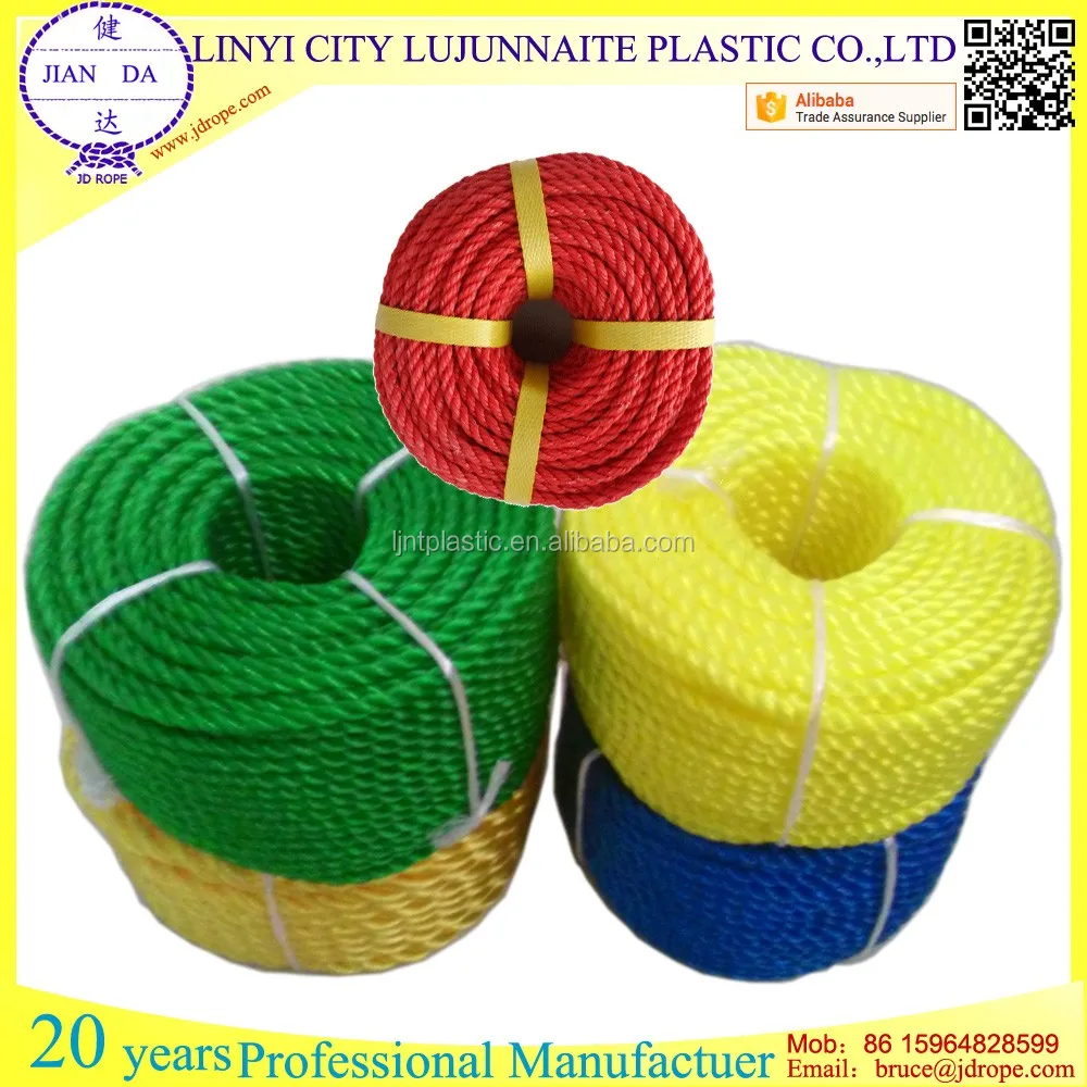 6mm 8mm 10mm Polypropylene Rope - High Strength & Durability
