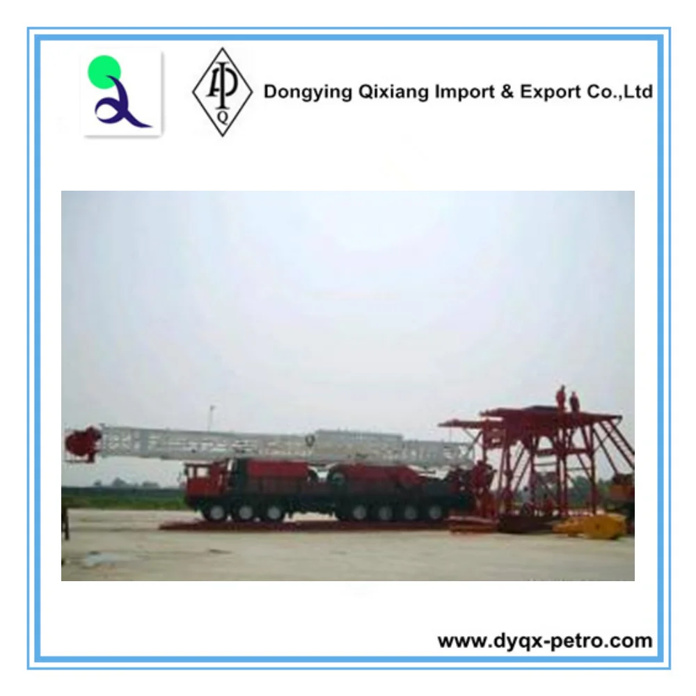 API ZJ10 Oil and Gas Truck-Mounted Mobile Drilling Rig