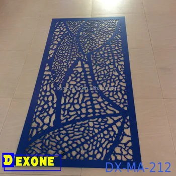 Cnc Metal Engraved Panel For Fence,Screen With Modern Hollow Pattern ...