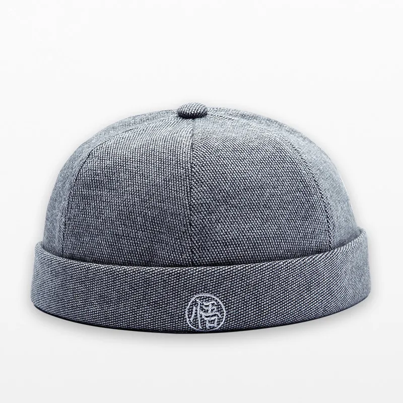 Adjustable Unisex Adult Retro Chinese Epiphany Style Rolled Cuff Skull ...