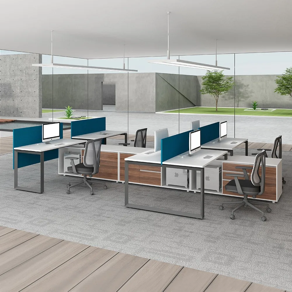 Office Workstation Partition Cubicles Office Workstation Cubicle For 6 ...