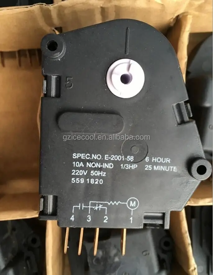 TMDC-625 Defrost Timer - Efficient 6 Hour 25 Minute Cycle
