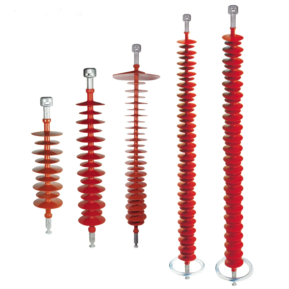 High voltage isolator equipment 110kV polymer suspension composite long ...