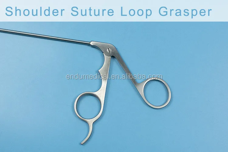 Shoulder Arthroscopy Instruments - Suture Grasper for Rotator Cuff Repair