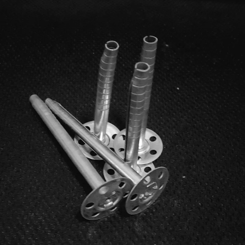 M8*110mm Rock Wool Insulation Plugs In Galvanized Steel For Fixing Wll ...