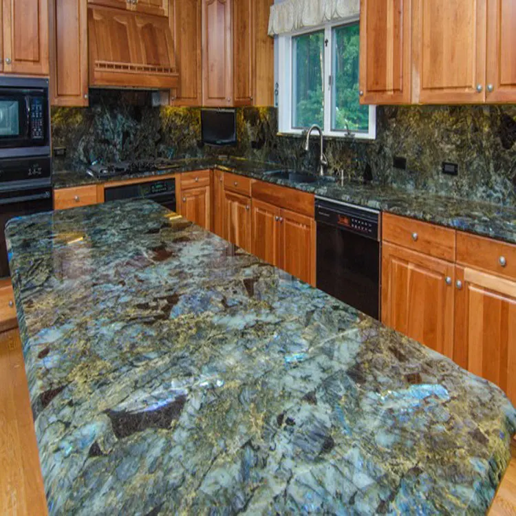 Labradorite Granite Kitchen Countertops - Durable & Stylish