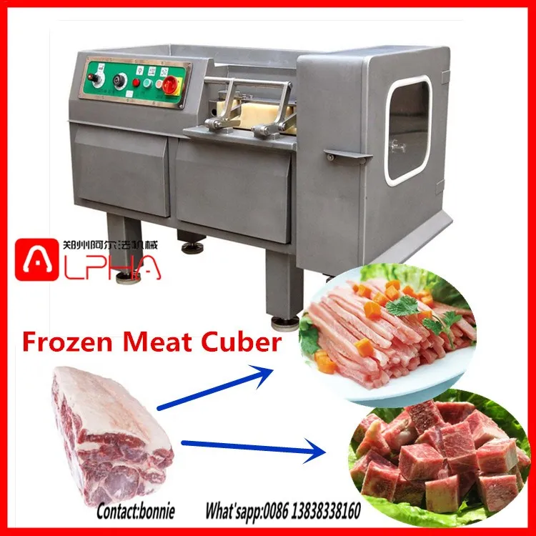 Commercial Meat Dicer Machine/frozen Meat Dice Cutting Machine/chicken ...