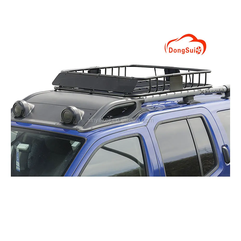 Universal Oem Steel Car Cargo Luggage Roof Rack Basket Canastillas Para ...