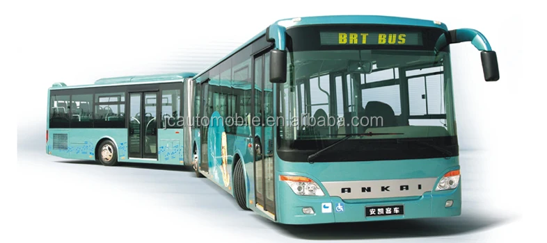 Ankai 18m Public Cbu Articulated Brt Bus / Shuttle Bus For Sale - Buy ...