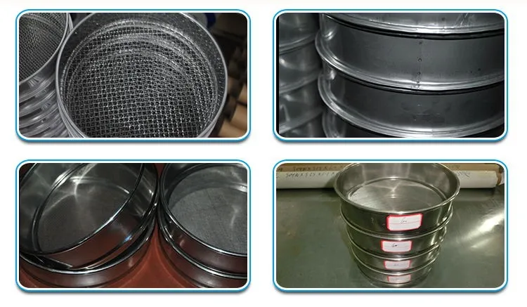 20 Micron Sieve Stainless Steel Laboratory Perforated Metal Mesh Test ...