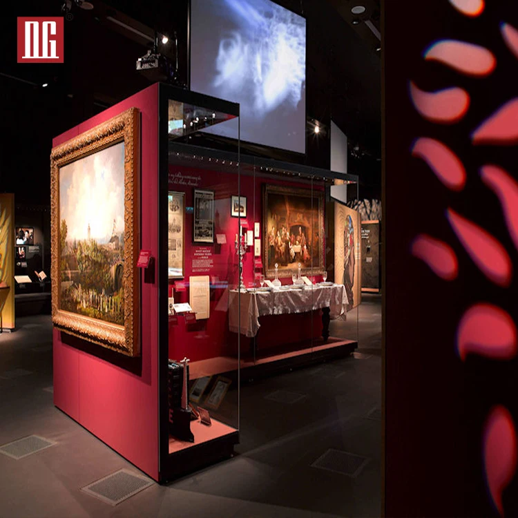 Custom Design Modern High End Quality Museum Display Showcase Furniture ...