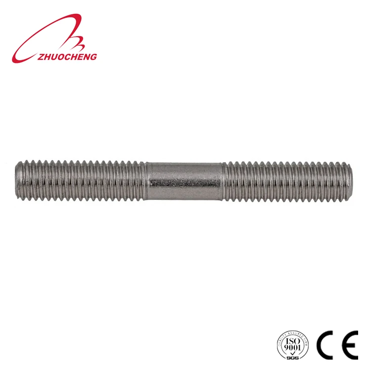 Double End Threaded Stud Bolt With Hex Nut For Making Machine - Buy ...