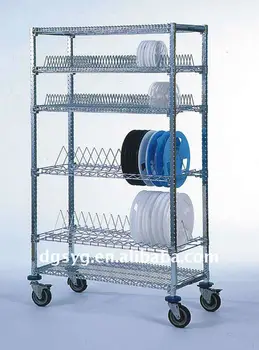 Smt Reel Trolley Esd Cart Shelf For The Electronics Industry - Buy Reel ...