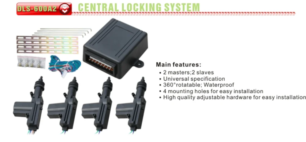 Hot sell central locking, Waterproof car central lock system,door lock ...