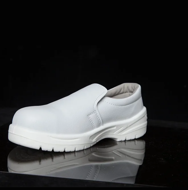 White Anti-Static Canvas ESD Clean Room Shoes Kitchen S2 Chef Shoes ...