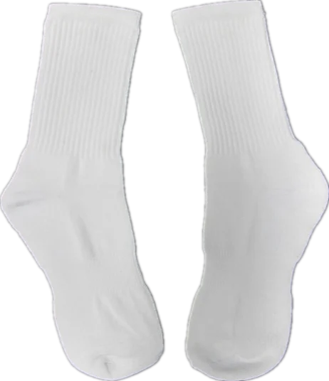 Ask For Free Samples Custom Design Plain White Polyester Socks For ...