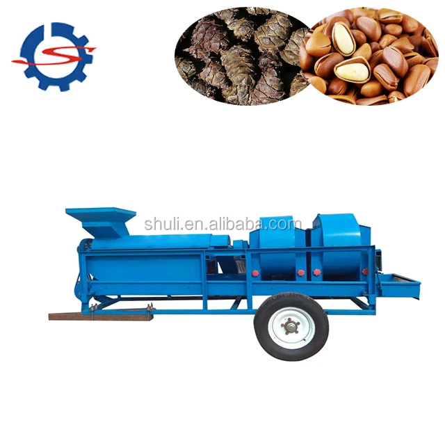 Pine Cone Processing Machine Pine Cone Nuts Sheller Shelling Machine ...