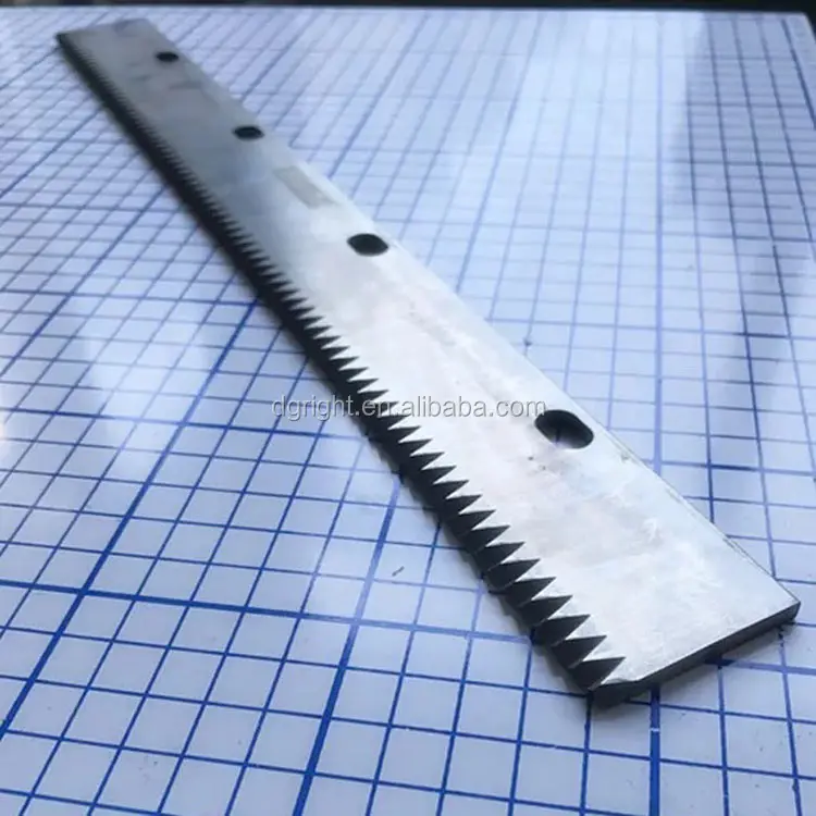 400mm Wave Zigzag Pinking Blade for Fabric Swatch Cutter