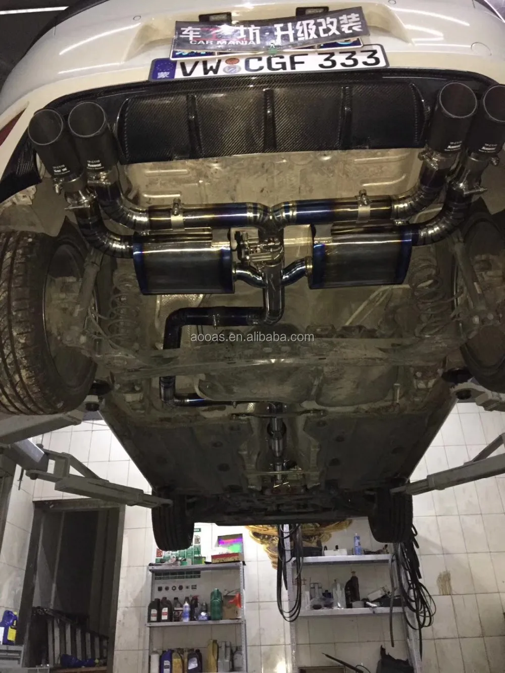 Factory Customized Titanium Exhaust Variable Valve Exhaust System For ...