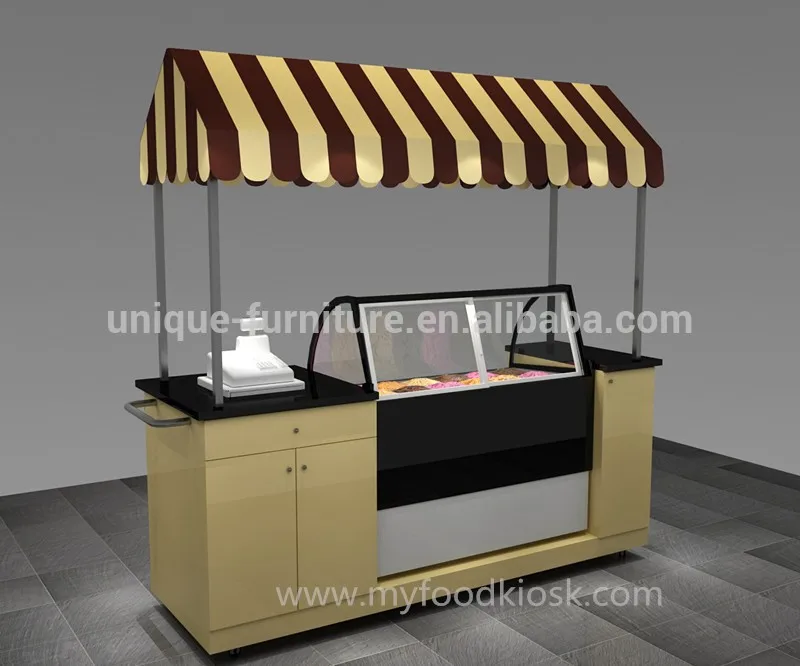 Aesthetically Pleasing Fast Food Trailers for Street Vending