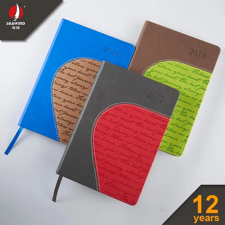 Customized China Supplier Custom Design Print Notebook Color Blocking ...