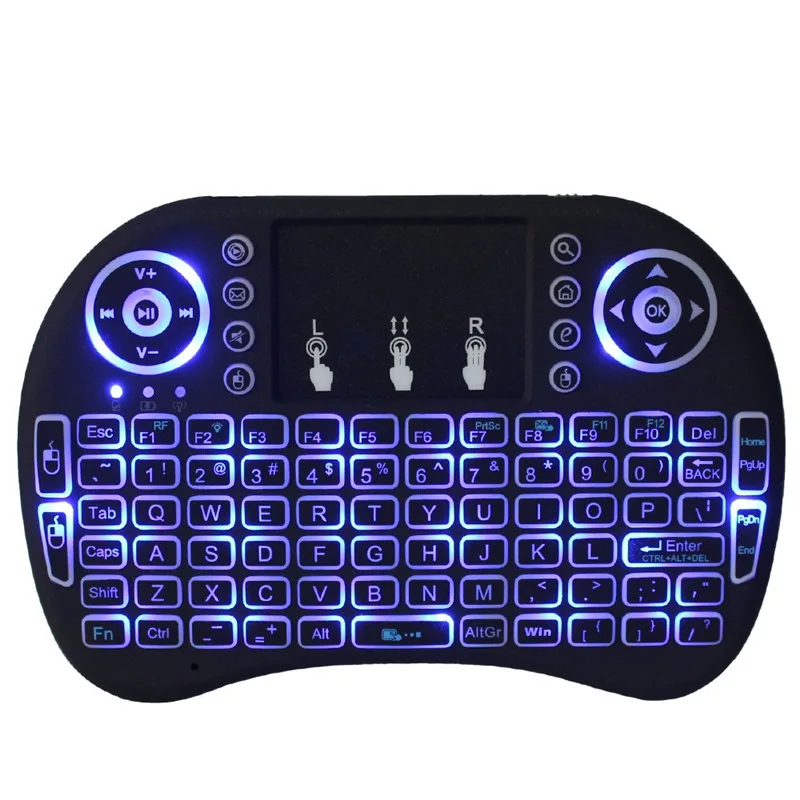 Mechanical Keyboard Gaming Colorful Led Illuminated Ergonomic Switch ...