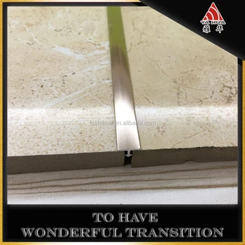 Decorative Aluminium Metal Tile Floor Transition Strip - Buy Floor ...