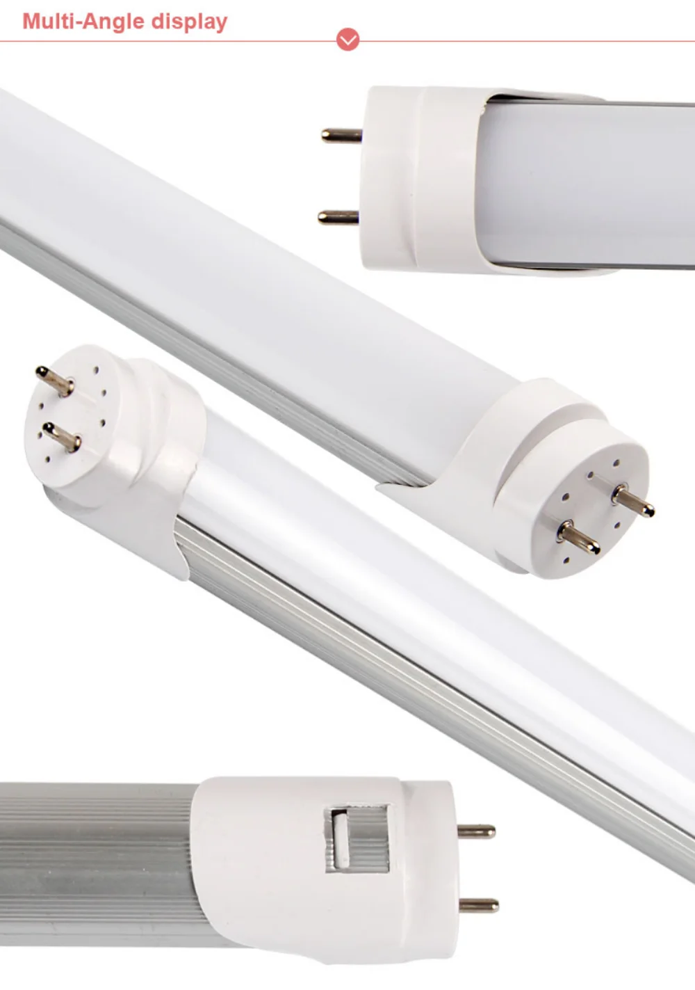 High Lumen 160lm/w T8 Led Tube 1500mm 24w 5 Years Warranty Ce Rohs ...