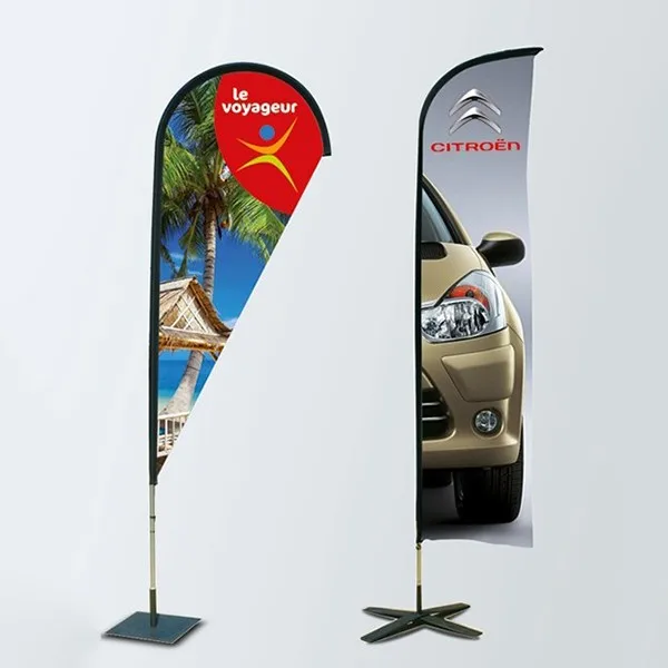 Marathon Race Custom Oriflamme Beachflag Print Advertising Beach Flag ...