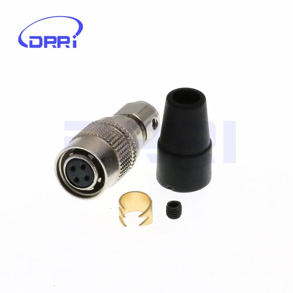 Compatible Hirose Circular 4 Pin Male Camera Connector Hr10a-7p-4p - Buy Hirose 4pin Power Cable ...