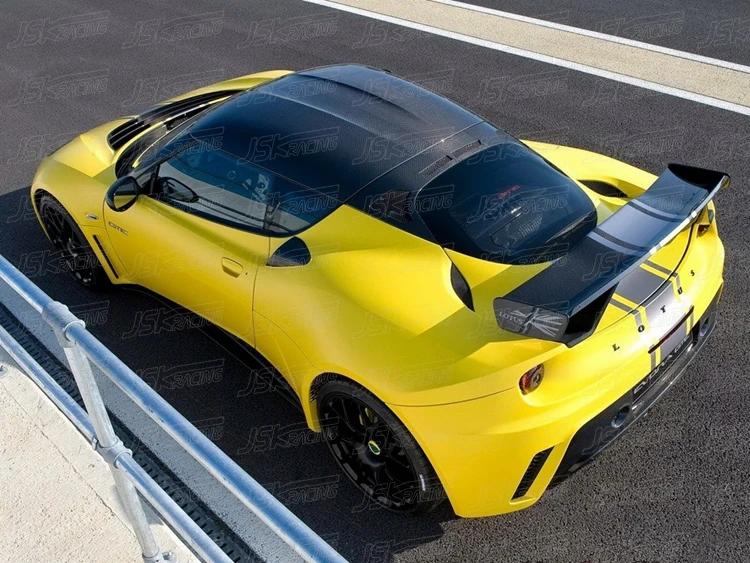 Gte Gt Style Carbon Fiber Rear Spoiler Wing For Lotus Evora S - Buy For ...