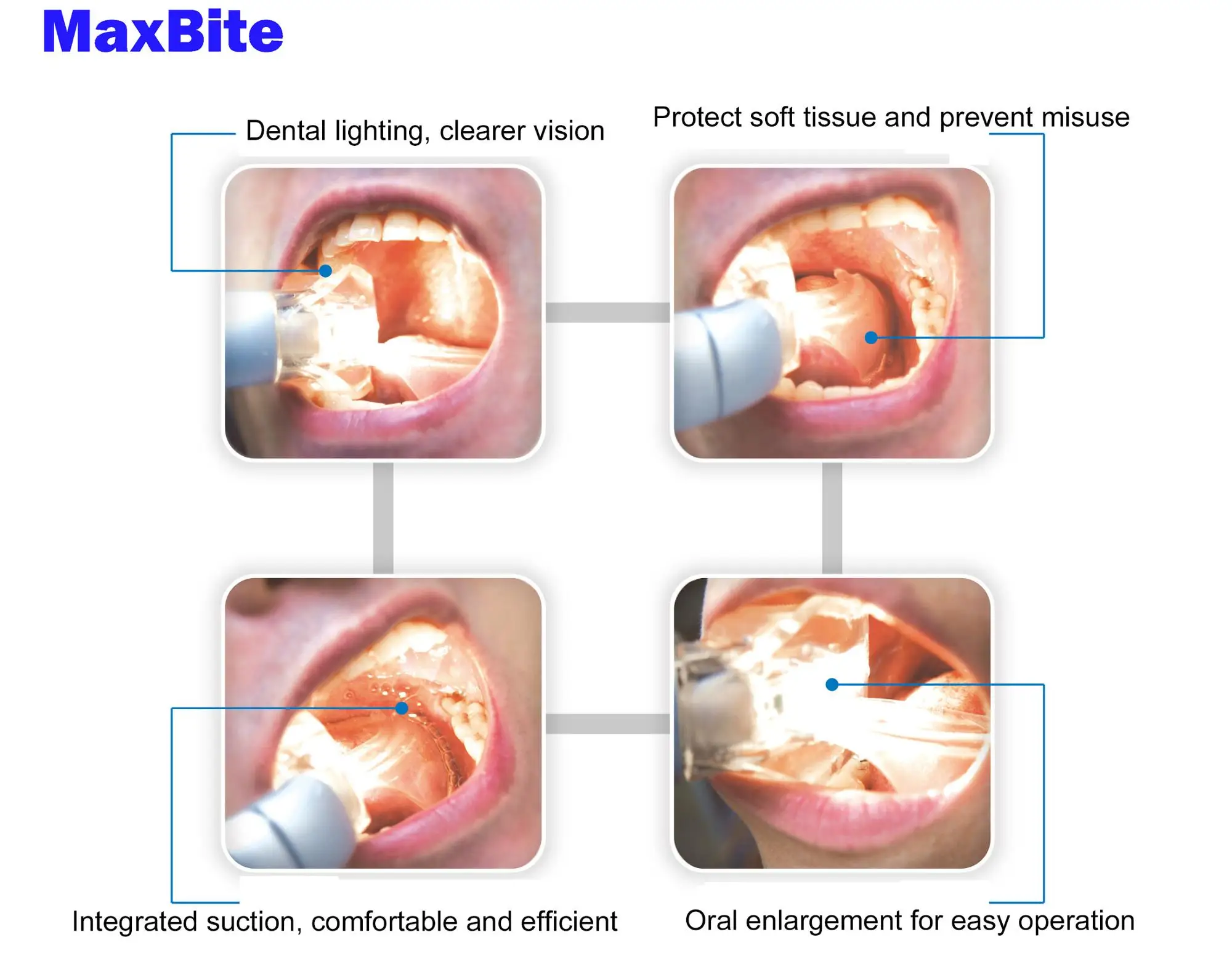Dental Led Intraoral Light /oral Lamp With Suction System Optional ...