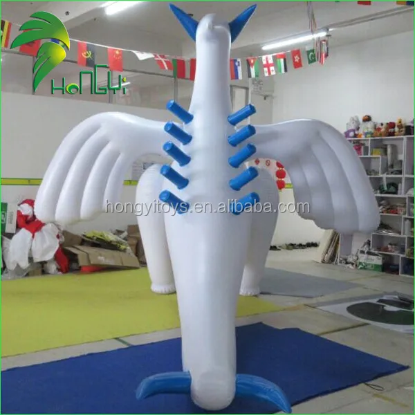 Cartoon Character Inflatable Pokemon Lugia - Standing Dragon Toy