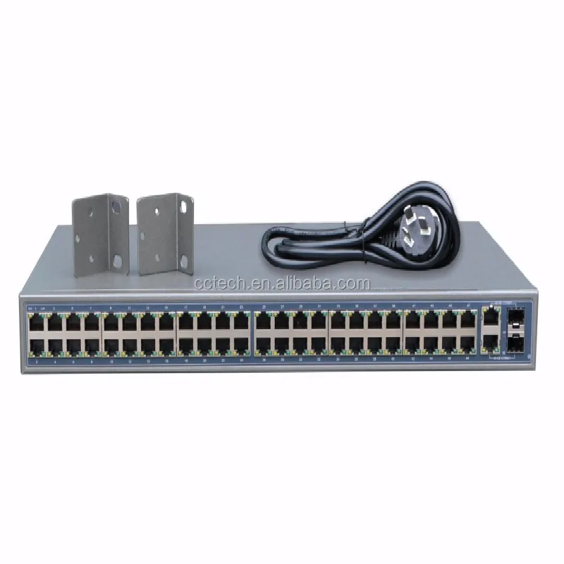 700w 32 48 Port Poe Switch With 2 Gigabit Combo Copper Sfp Uplink - Buy ...